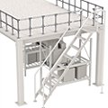 Mezzanine Guardrails - Structures and Storage Buildings - Material Handling