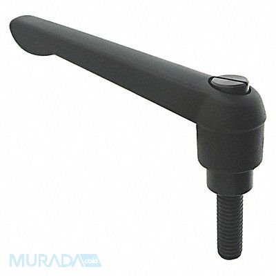 GRAINGER APPROVED Adjustable Handle M10 Plastic, 419D42