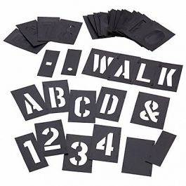 Stencil Set 2IN 46 Pieces Interlocking